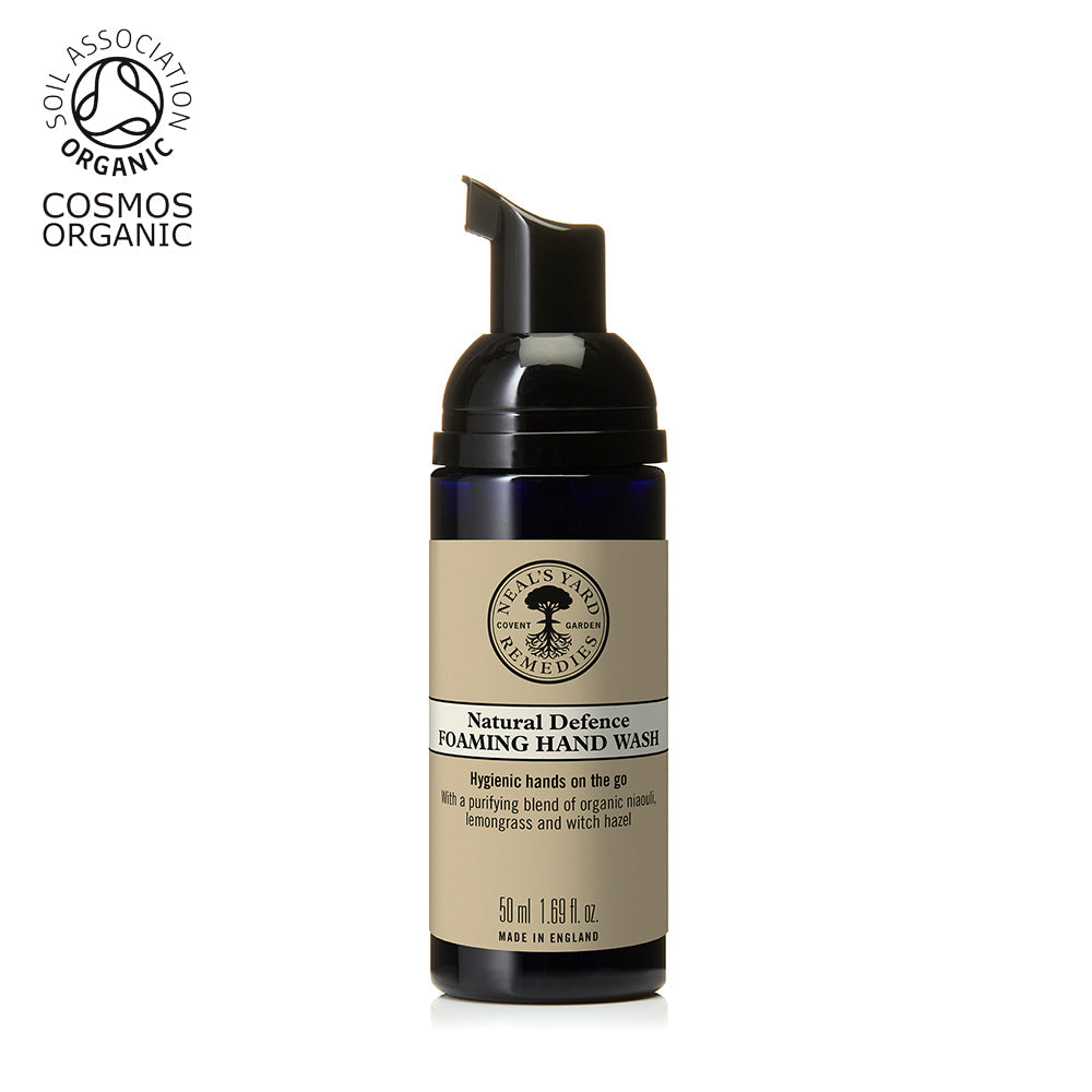 Natural Defence Foaming Hand Wash 50ml - Neal's Yard Remedies – Organic ...